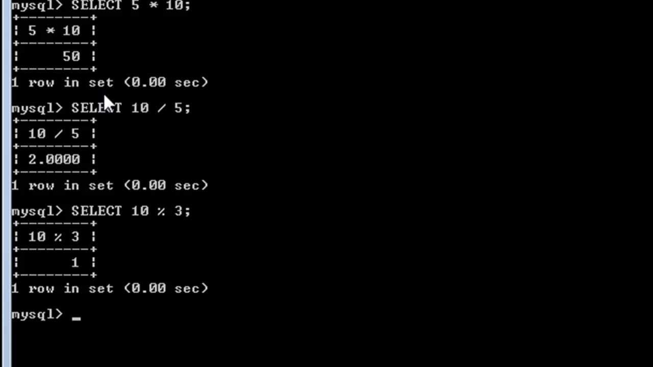 SQL Tutorial - 15: Arithmetic Operators