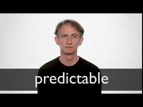 PREDICTABLE definition and meaning | Collins English Dictionary