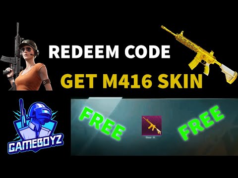 Steam Community :: Video :: Free Golden Trigger M416 Skin, Redeem Code