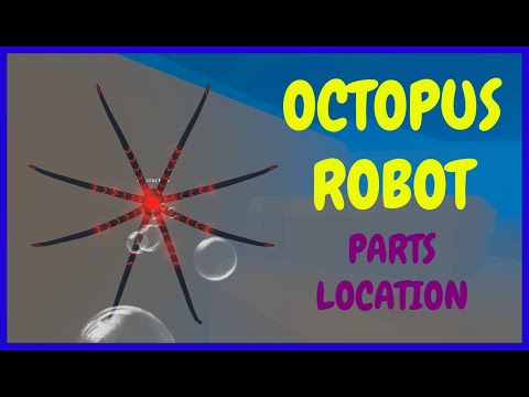 ANIMAL SIMULATOR UNDERWATER OCTOPUS ROBOT Parts Location Roblox