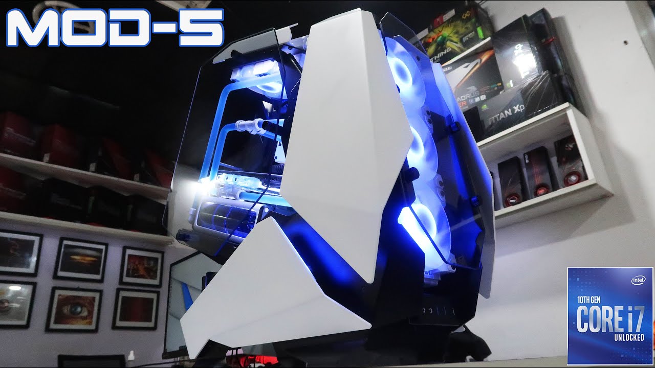 Vỏ case Jonsbo MOD 5 Black (Mid Tower) Chính Hãng