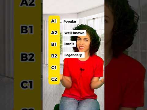 Synonym Adjectives For “Popular” in English #englishvocabulary #learnenglish