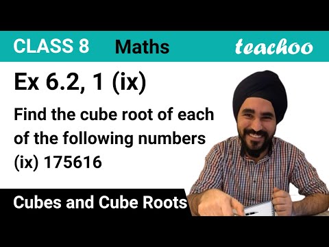 Ex 6.2, 1 (ix) - Find cube root of 175616 by prime factorisation method - Teachoo