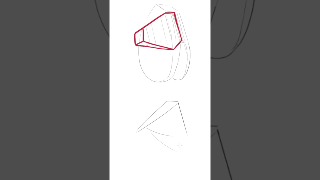 Mistake when Drawing Chest - Quick Art Tips #art #sketch #shorts #tutorial #drawingtutorial #anime