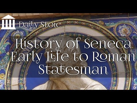 History of Seneca, Early Life to Roman Statesman