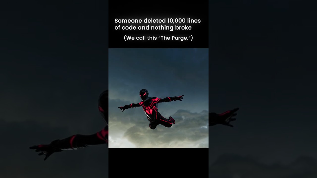 HTML Dev Lore Drop ☕🧙‍♂️ #programming #marvelspiderman2 #memes #spiderman #spiderman2ps5