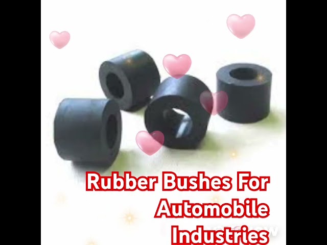 Rubber Bushings - Rubber Leg Bush Manufacturer from Hyderabad