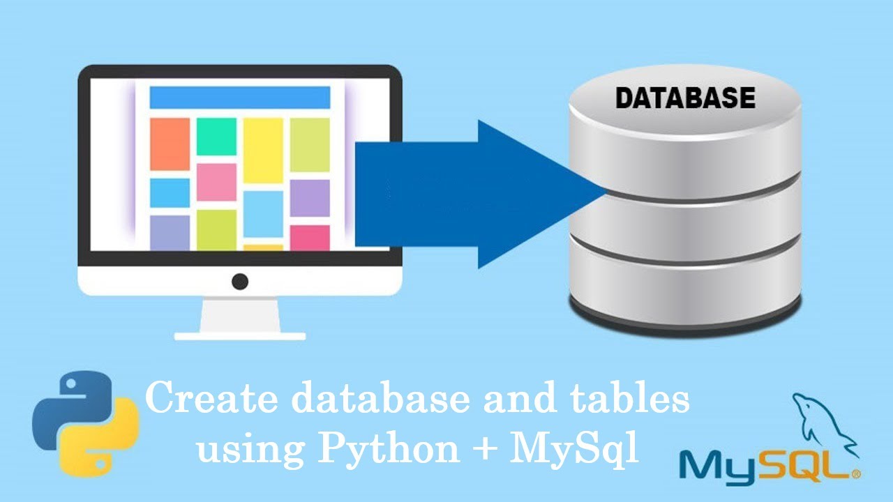 How to create database using Python ?  | MySQL Tutorial for beginners | Python Database Creation