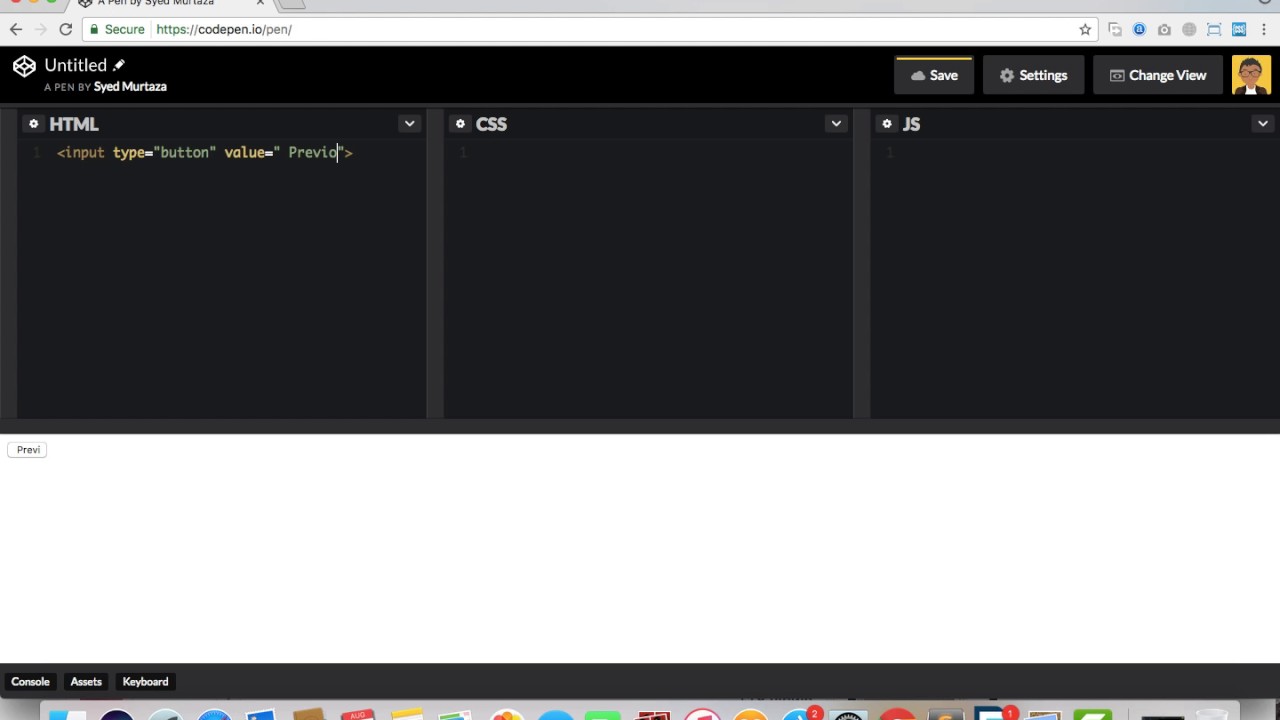 How to Make Previous Button in JavaScript - Codingle