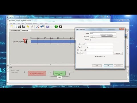 Self paced reading task - Builder - PsychoPy