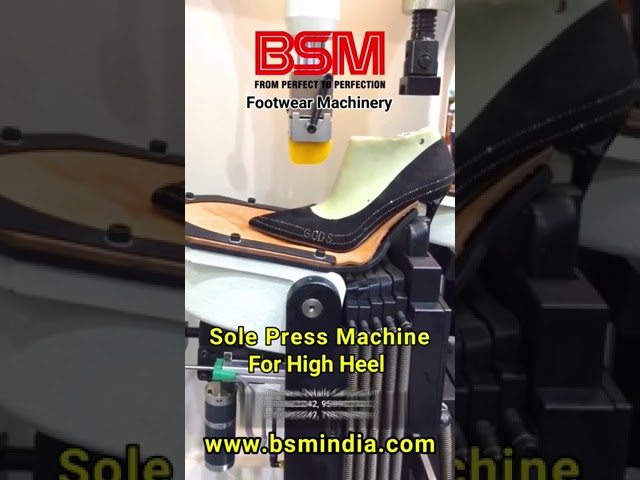 Footwear Making Machine - Counter Moulding Machine (With Cooling ...