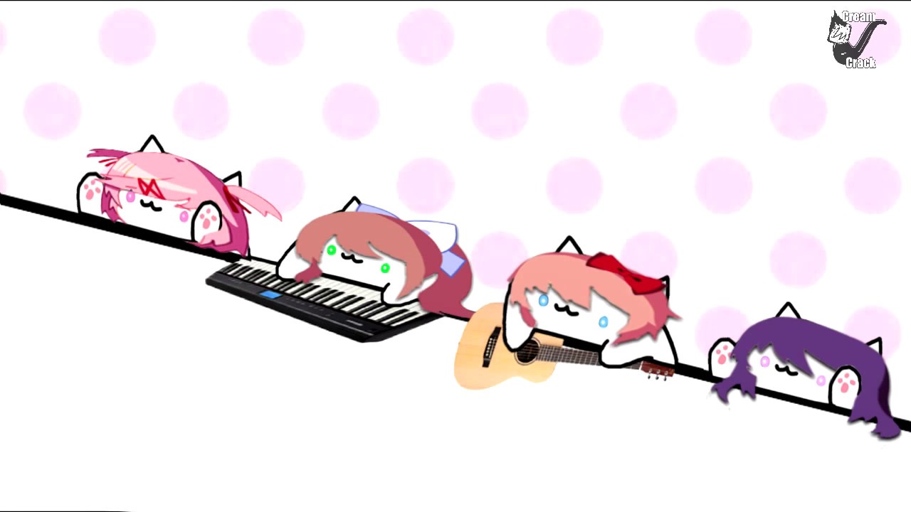 Bongo Cat Doki Doki Literature Club! Version - DDLC