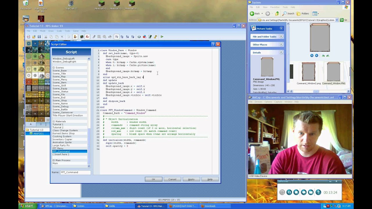 Ruby Tutorial 13 - Part 1- Command Menu