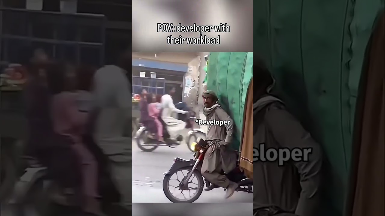 Developers With their Workload #trending #memecoding  #programmerlife #coderush #programmer #memes