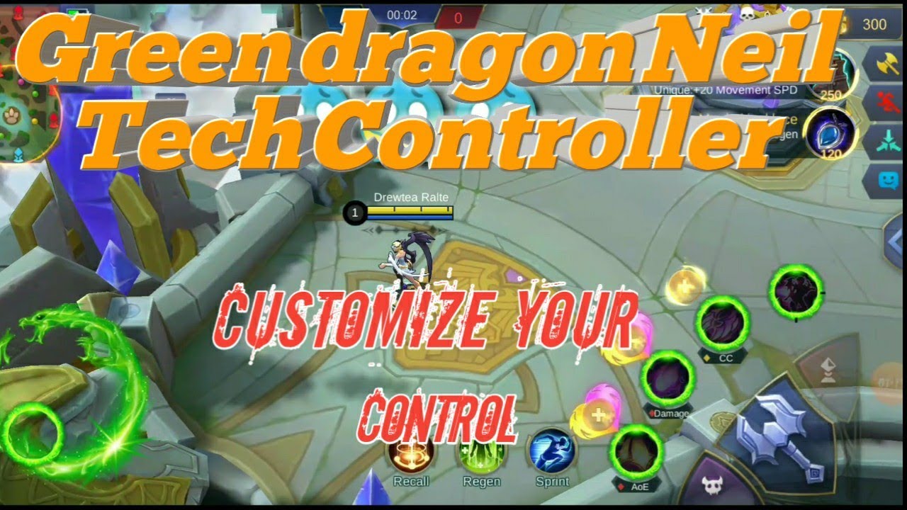 GREEN DRAGON NEIL TECH CONTROLLER😱😱.. CUSTOMIZE CONTROL... LINK IN DESCRIPTION👇👇😜😜