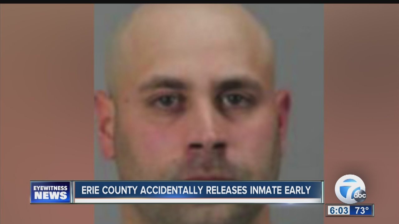 Inmate mistakenly released from holding center