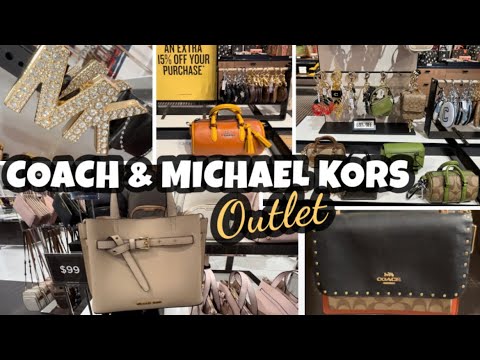 MICHAEL KORS Outlet & COACH Outlet - 70% OFF + additional 15% OFF‼️#mk #coach