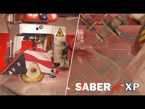 SABERjet™ XP CNC Sawjet for Stone Countertops | Granite, Quartz, Porcelain & More!