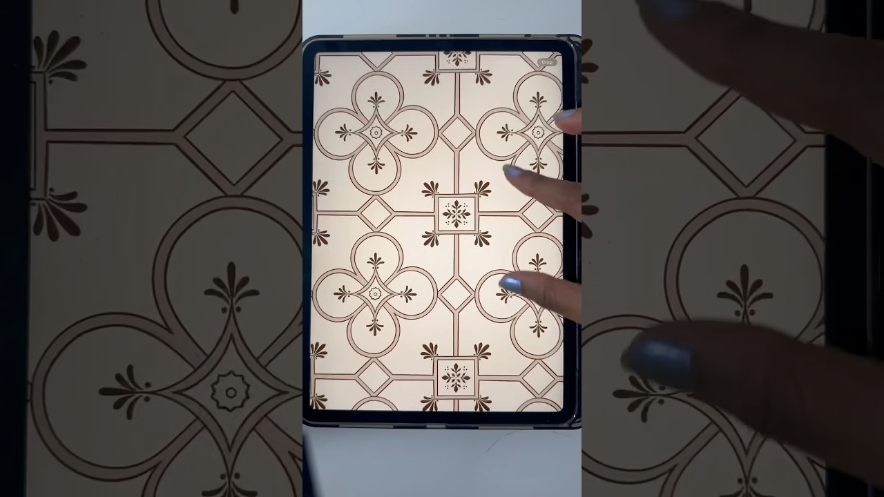 How to Make Seamless Patterns in Procreate (Easy!)