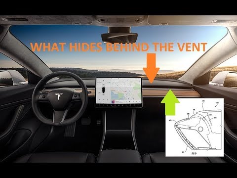 This Is How the HVAC Vents On The Tesla Model 3 Work