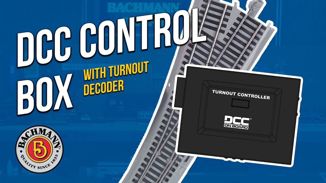 Bachmann DCC Control Box with Turnout Decoder