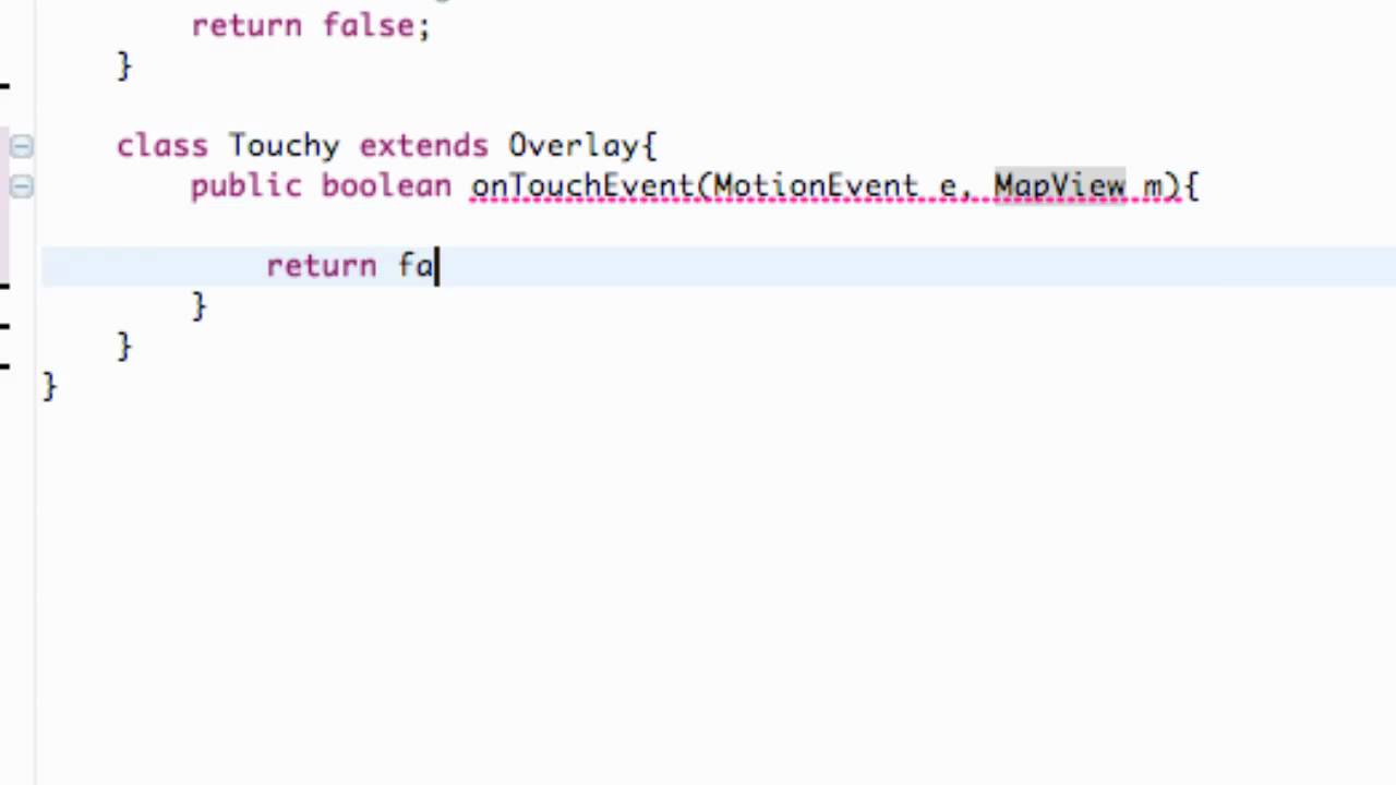 Android Application Development Tutorial - 132 - MapView Overlay