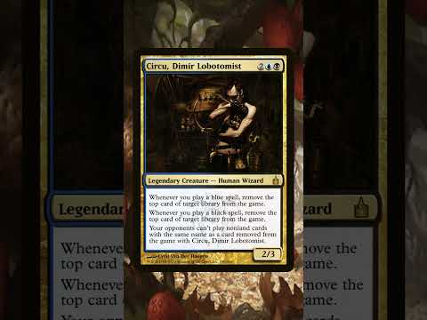 MTG: Ranking All Legends Day 612 | Circu, Dimir Lobotomist #mtg