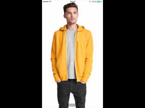 H&M product screen | in-app shopping