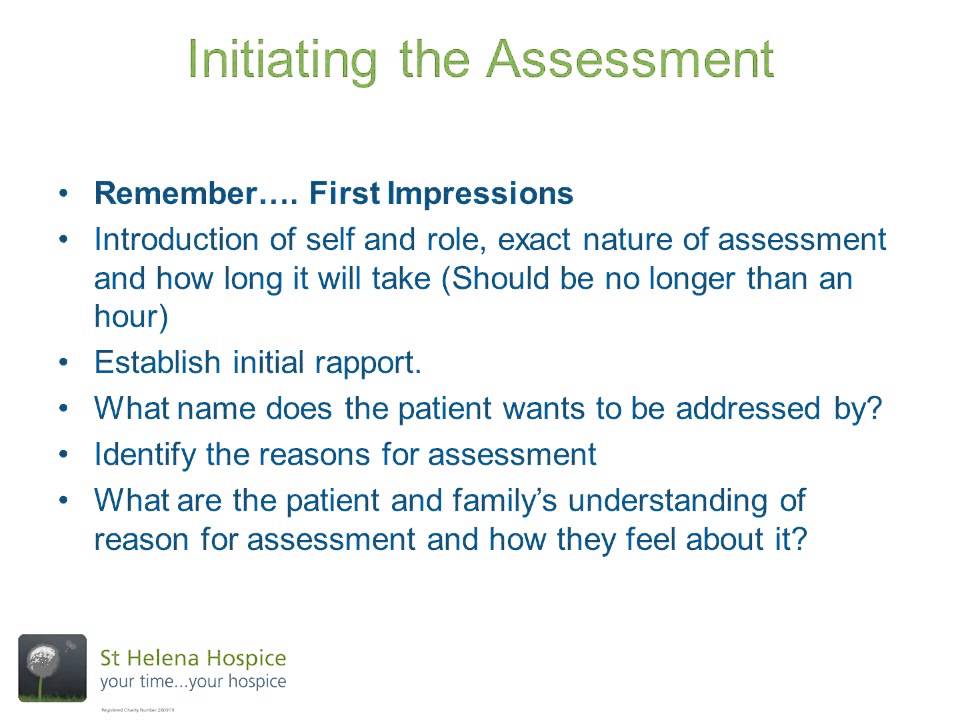 Holistic Assessment and Keyworking Presentation with narration