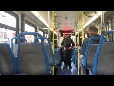 CTA On Board Riding 2008 New Flyer D40LF Bus 1787 on Route 36 Broadway from Devon to Foster