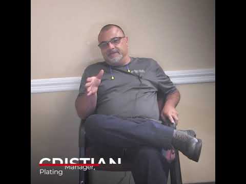 Meet Cristian - Plating Manager | Heat Treating Careers
