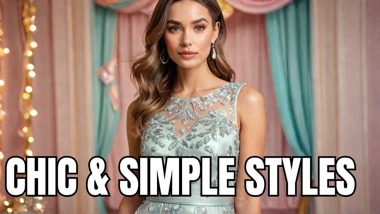 100+ Simple,  Elegant and Modest Party Dresses