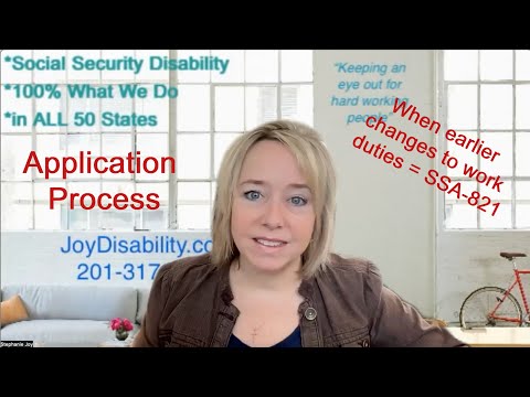 A Social Security Disability Application answer that MAY cause you an SSA-821 reporting