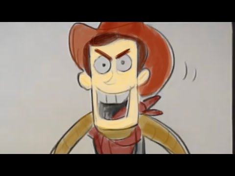 Toy Story: Sid Learns a Lesson (Deleted Scene) Characters in Color