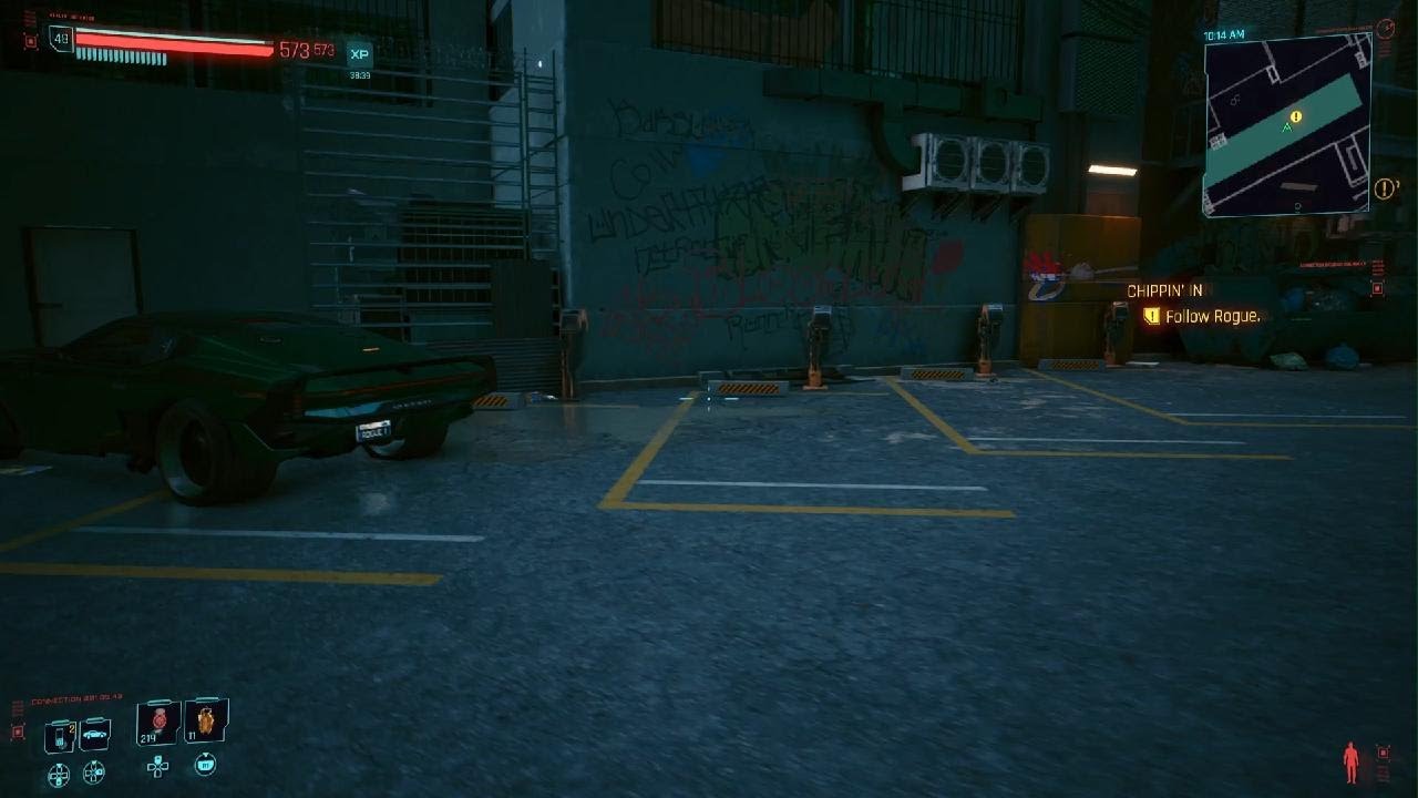 Cyberpunk 2077 texture glitch