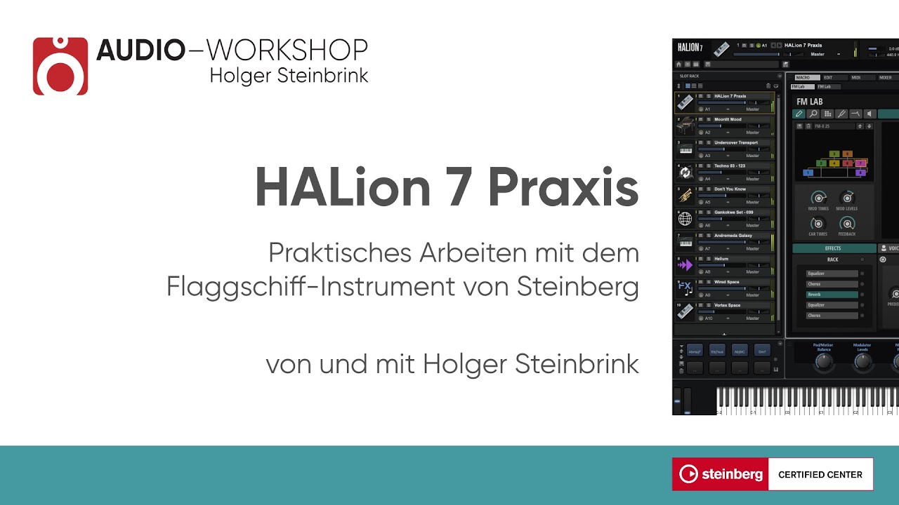 HALion 7 Praxis Tutorial-Video Trailer