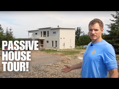 Net Zero Passive House Tour | 3400 sq ft Frontenac EkoModel (Mid-Build)