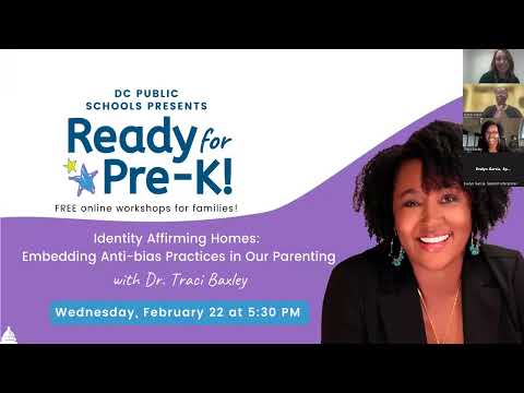 Identity Affirming Homes: Embedding Anti-bias Practices in Our Parenting with Dr. Traci Baxley