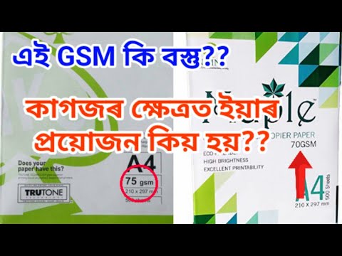 Use of GSM in paper.