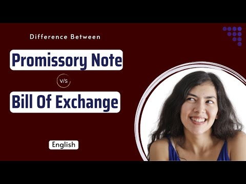 Difference between Promissory note v/s Bill of exchange | Explain in English | commerce index.