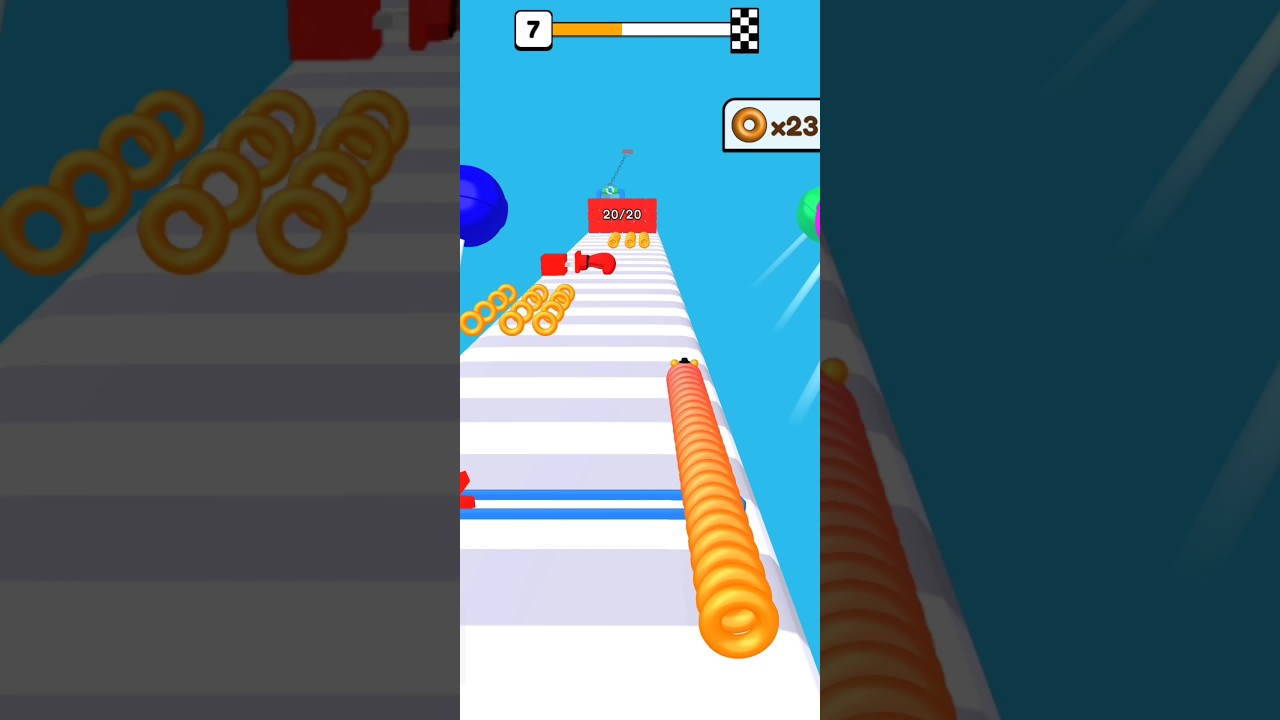 Slither Runner #satisfying #gameplay #hypercasual #slithersnake