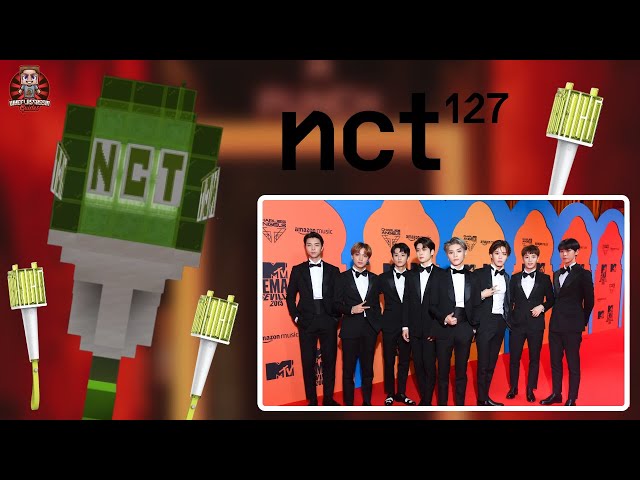 I built a small NCT 127 light stick in Minecraft!! Minecraft Map
