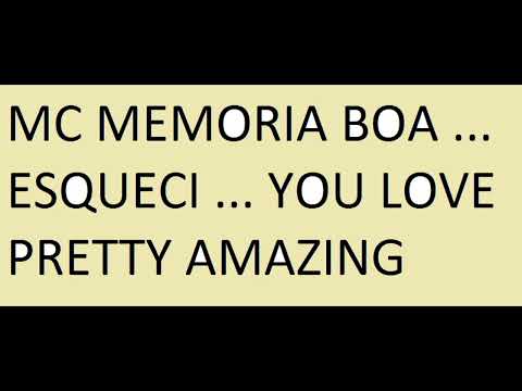 MC MEMORIA BOA ... ESQUECI ... PRETTY SIMPLE LIKE HARD