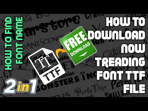 How To Get Now Treading Font TTF 🔴 VK STUDIO தமிழில்