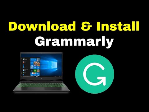 How To Install Grammarly on Laptop | How to Download Grammarly on Laptop for free in English