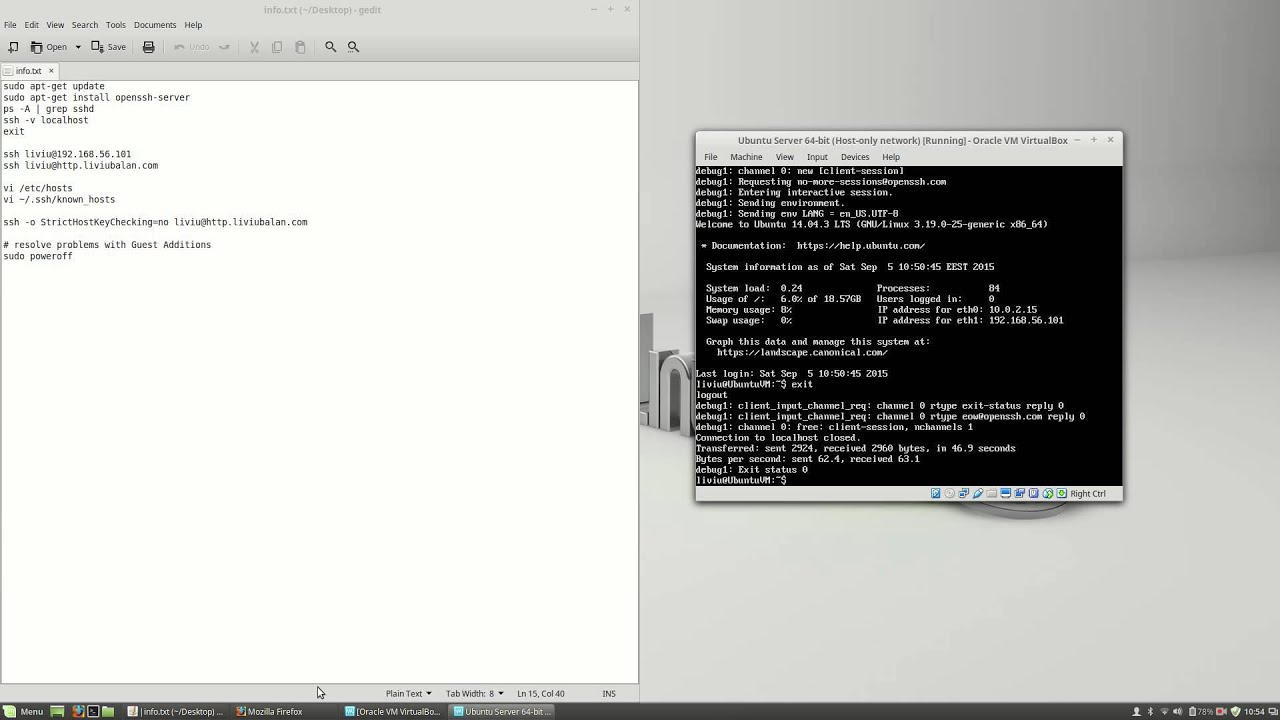 Install SSH on Ubuntu Server #16