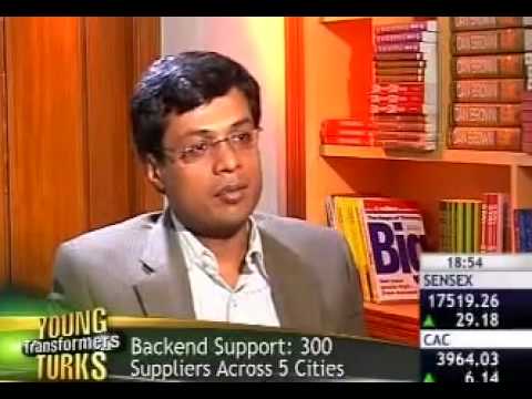 Flipkart's Sachin Bansal on CNBC "Young Turks"