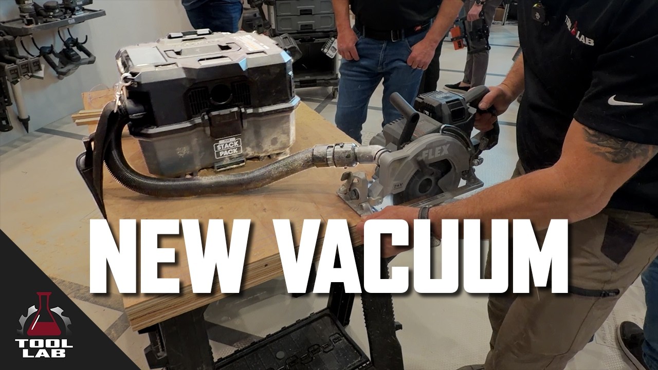 Flex 24-Volt 2.5 Gallon HEPA Vacuum | NEW 2026