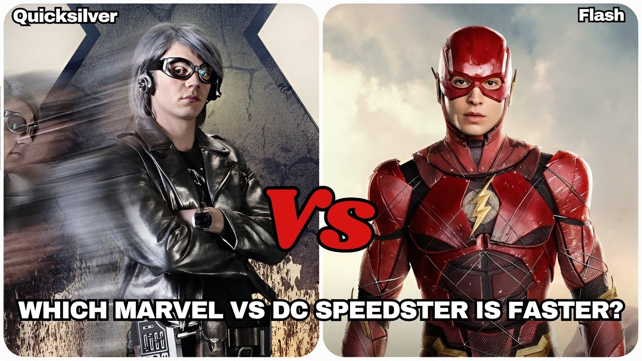 Flash vs Quicksilver: Which Marvel vs DC Speedster Is Faster | What's on Hollywood 