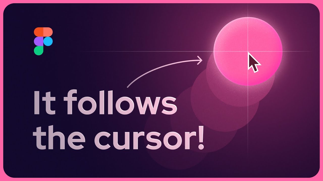 Cursor tracking without plugins — Figma tutorial